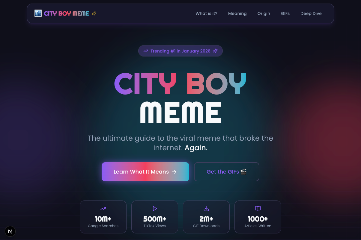 City Boy Meme - What Does City Boy Mean? Explained 2026